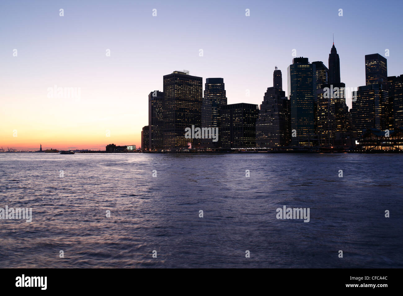 Horizontal Landscape Manhattan High Resolution Stock Photography and ...
