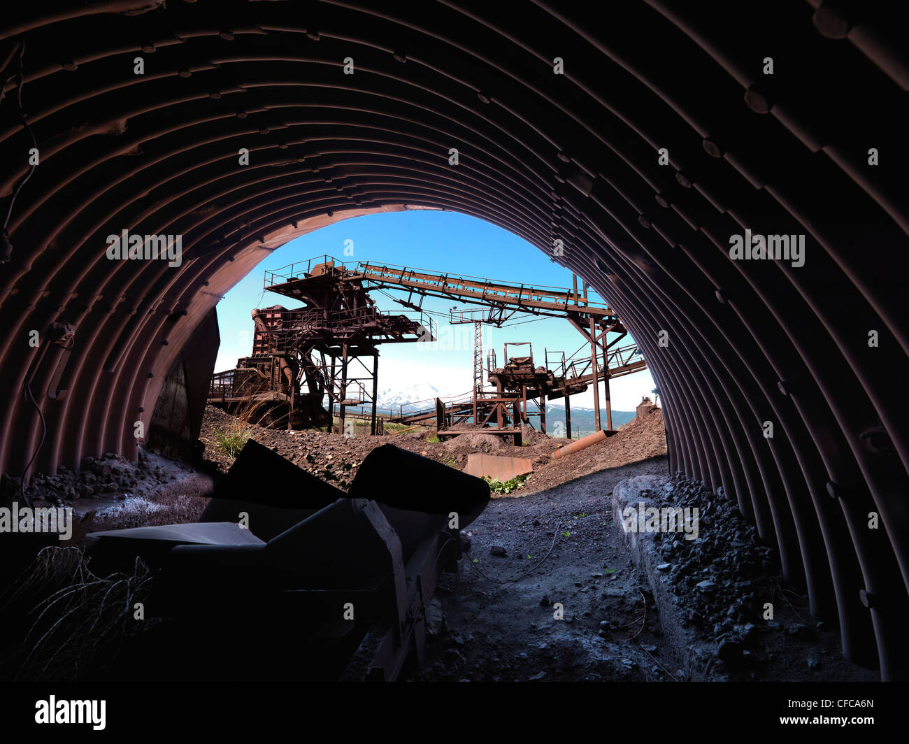 Old mining equipment hi-res stock photography and images - Alamy