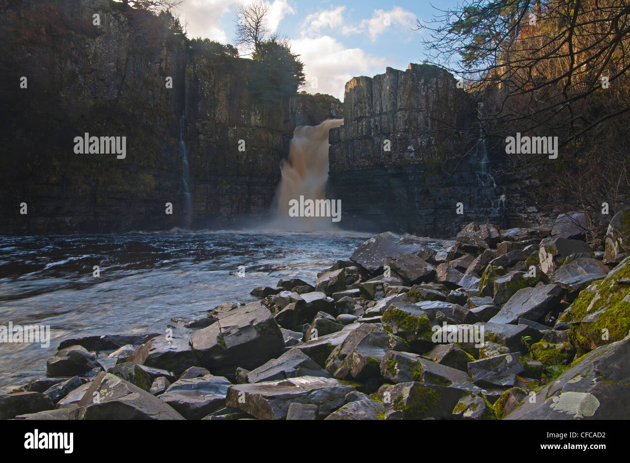 High Force Waterfall Stock Photos & High Force Waterfall Stock Images ...