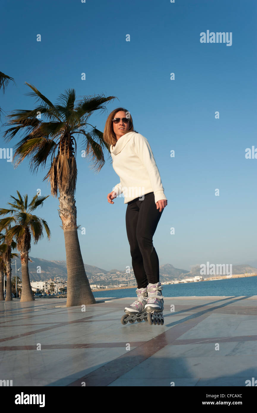 Skater shot form a low angle viewpoint Stock Photo - Alamy