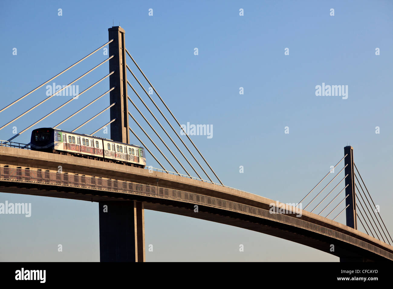 The Canada Line light rapid transit, Vancouver British Columbia Canada ...