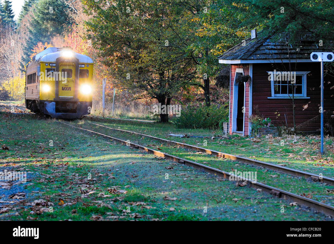 Via rail dayliner hi-res stock photography and images - Alamy