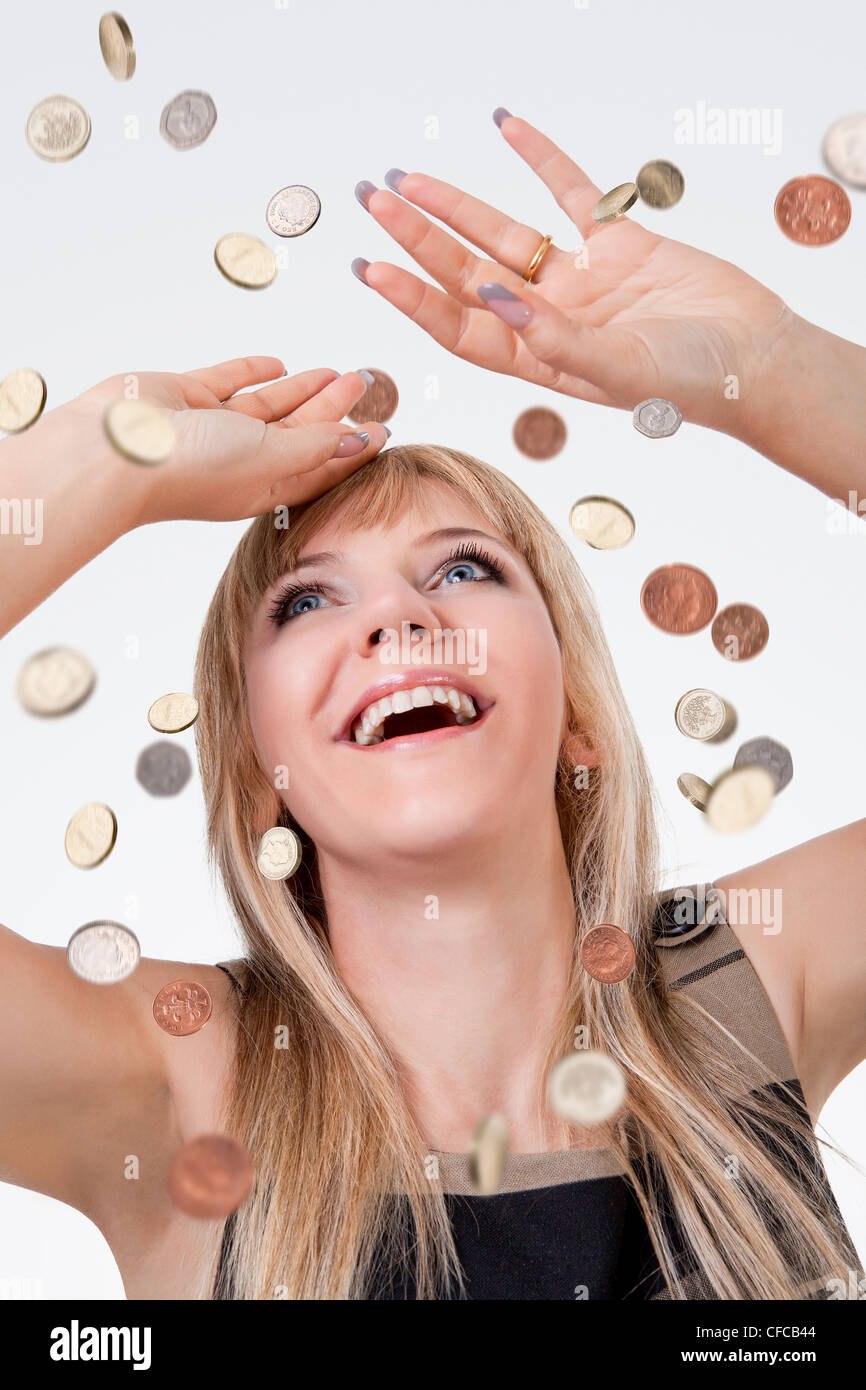 Money Rain High Resolution Stock Photography and Images - Alamy