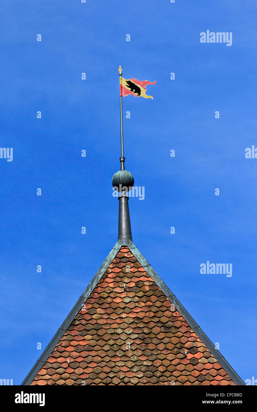 Bern, Switzerland, architecture, emblem, old town, roofs, bear Stock ...