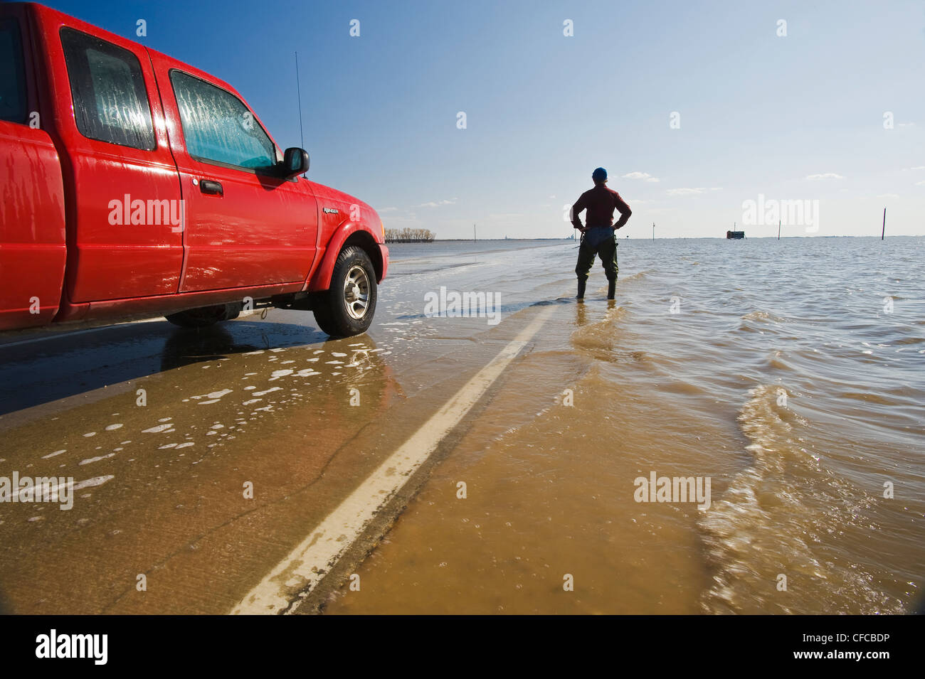Man wearing waders hi-res stock photography and images - Alamy