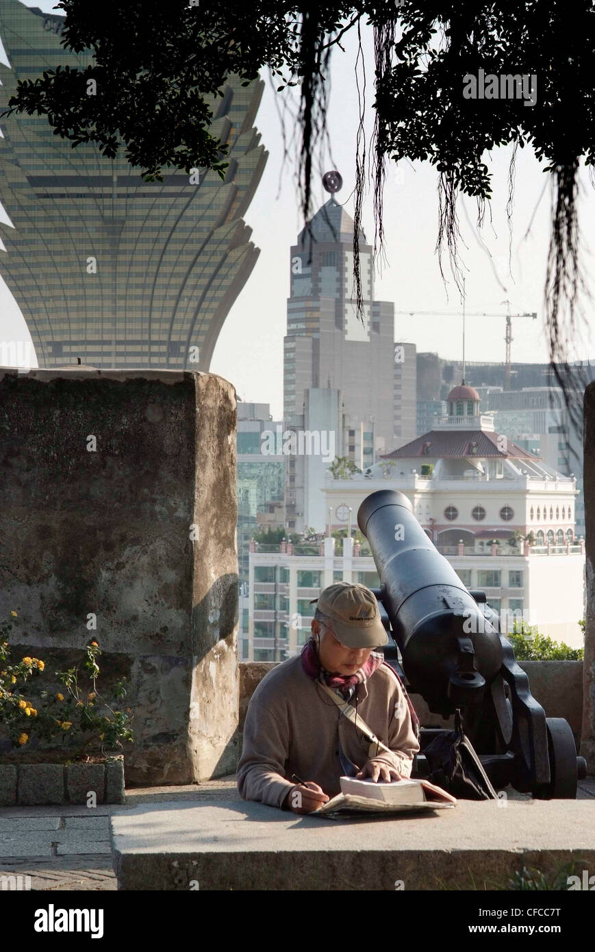 China Macau SAR Fortaleza do Monte (Portuguese for Mount Fortress Stock ...