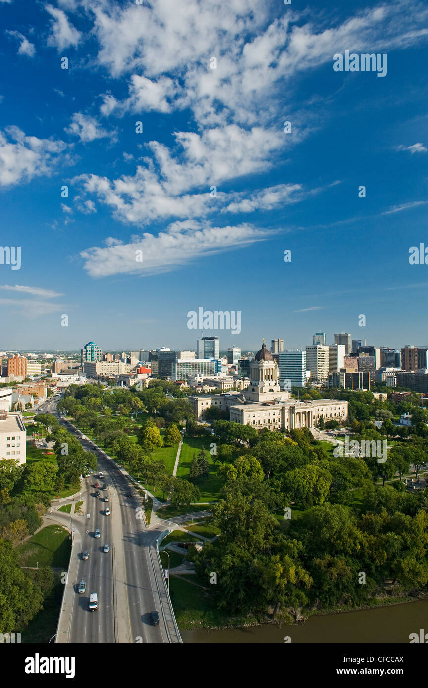 Winnipeg city skyline golden hi-res stock photography and images - Alamy