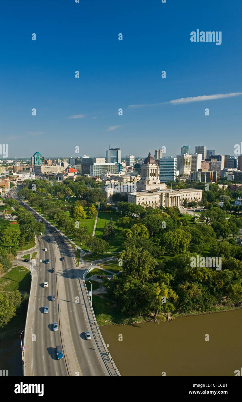 Winnipeg city skyline golden hi-res stock photography and images - Alamy