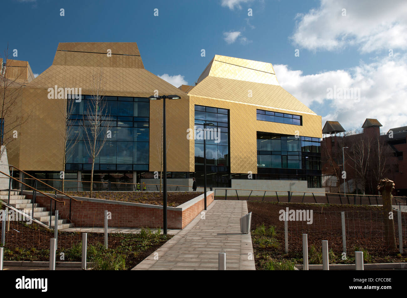 The Hive, Worcester, England, UK Stock Photo - Alamy
