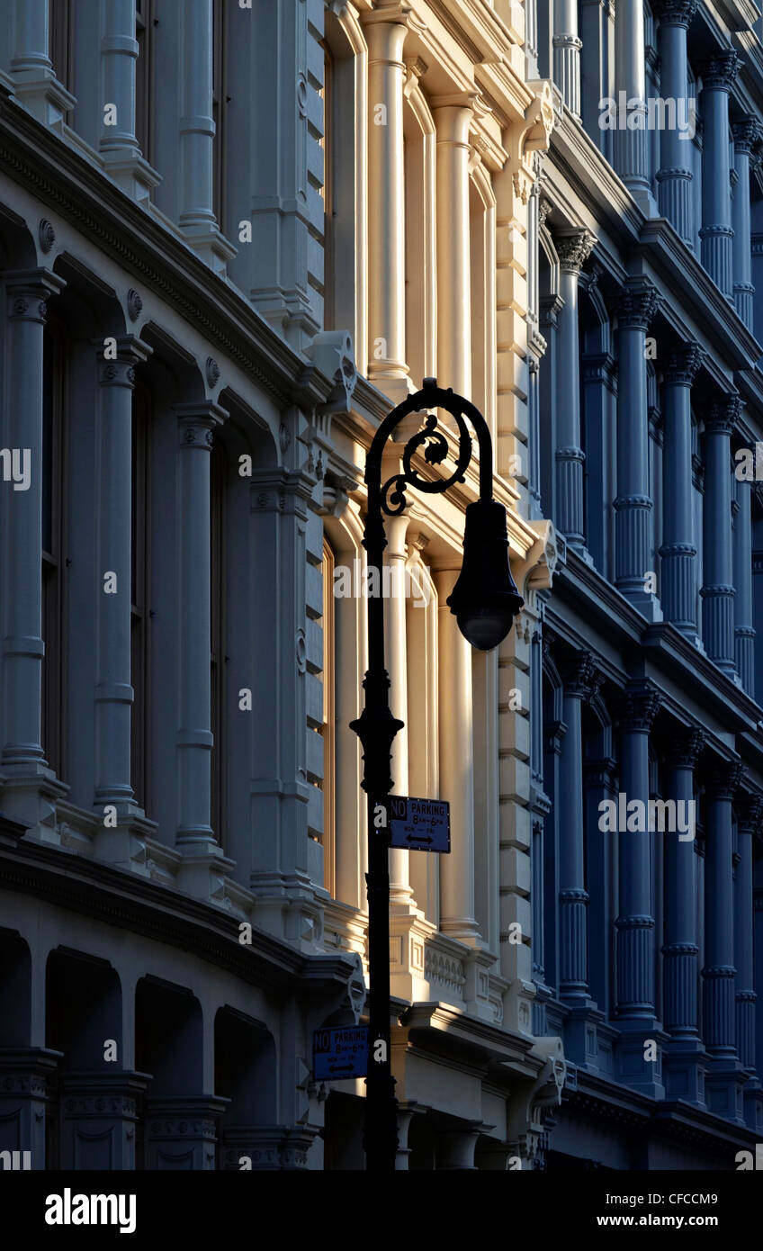 Street light, Soho, Manhattan, New York City, New York Stock Photo - Alamy