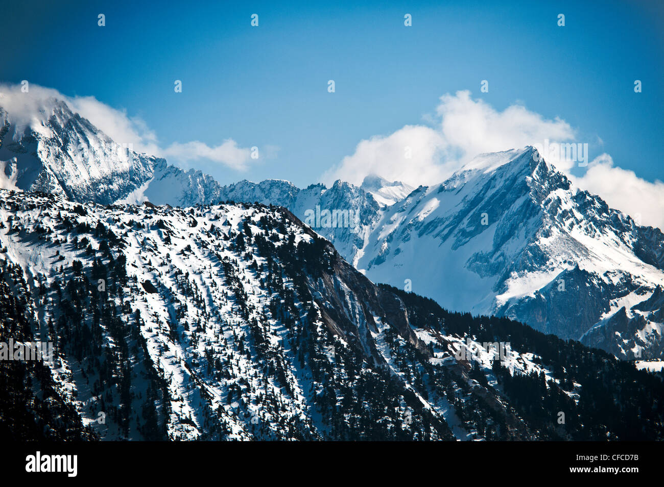 Three valleys hi-res stock photography and images - Alamy