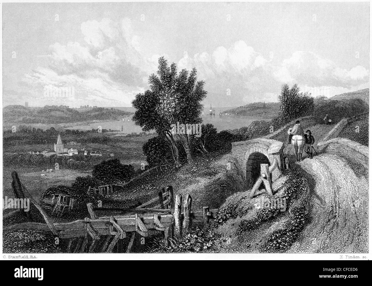 Brading isle of wight Black and White Stock Photos & Images - Alamy