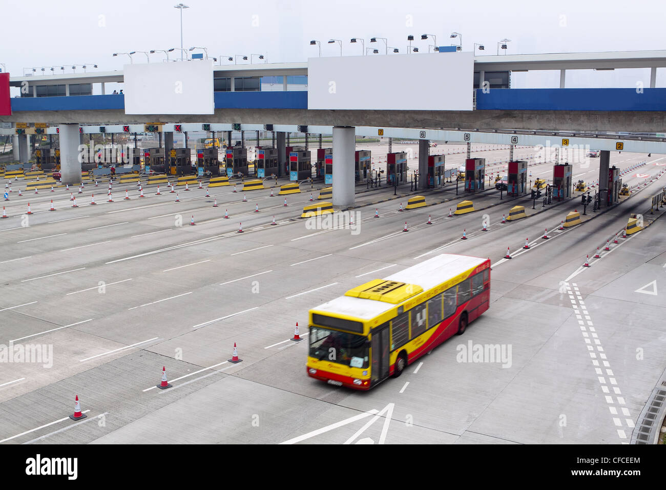 Toll station hi-res stock photography and images - Alamy
