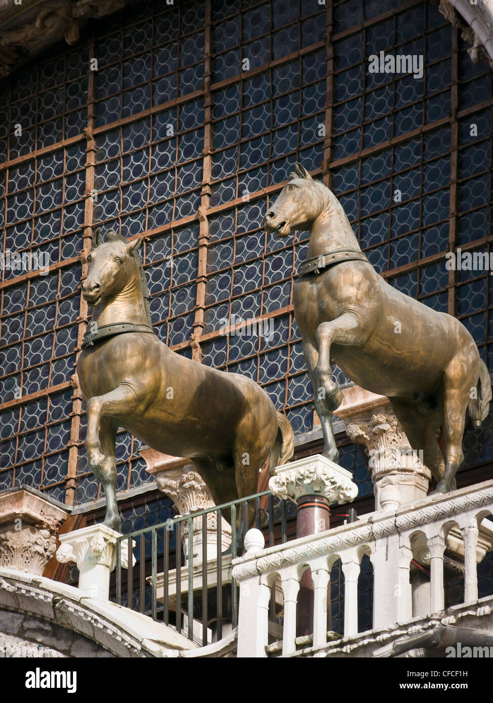 Bronze horses of Basilica San Marco (Saint Mark) - Venice, Venezia ...