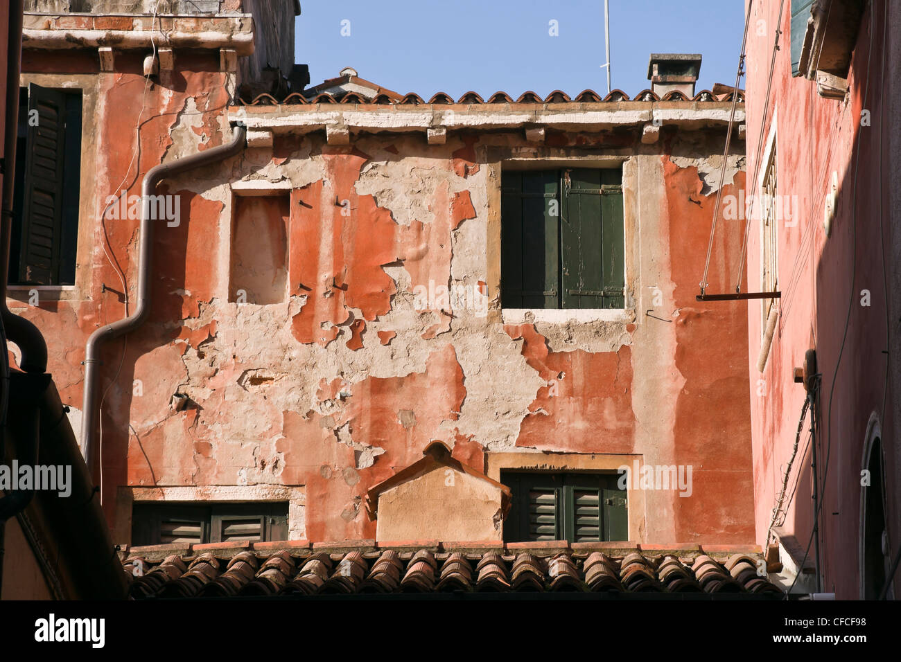 Venice italy wall hi-res stock photography and images - Alamy
