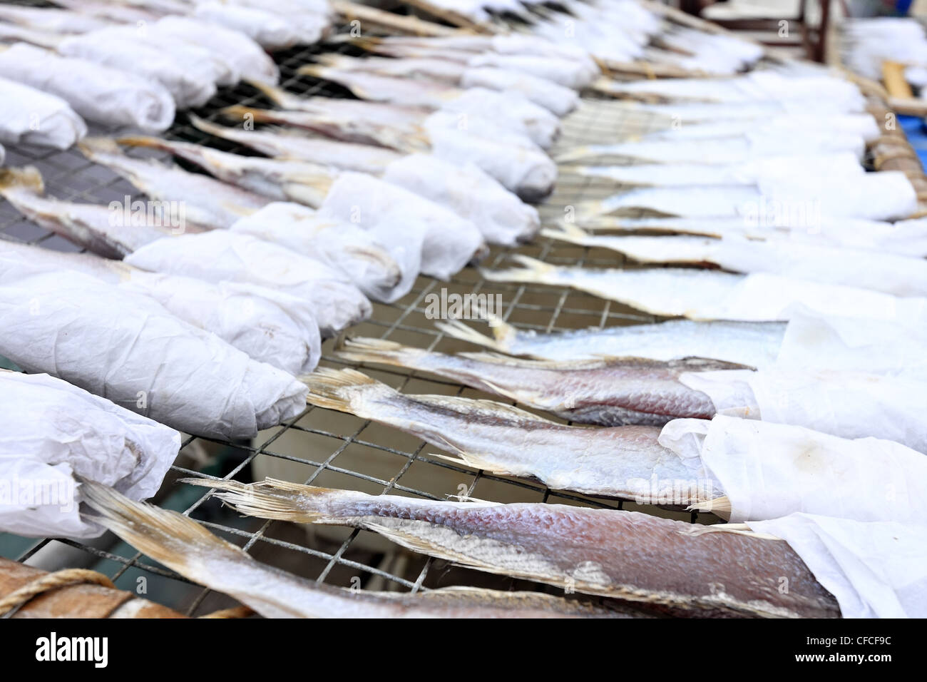 Dried fish Stock Photo - Alamy