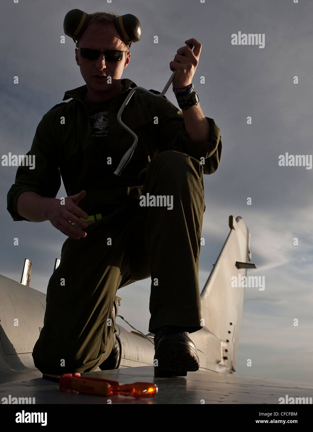 Royal air force raf technician hi-res stock photography and images - Alamy