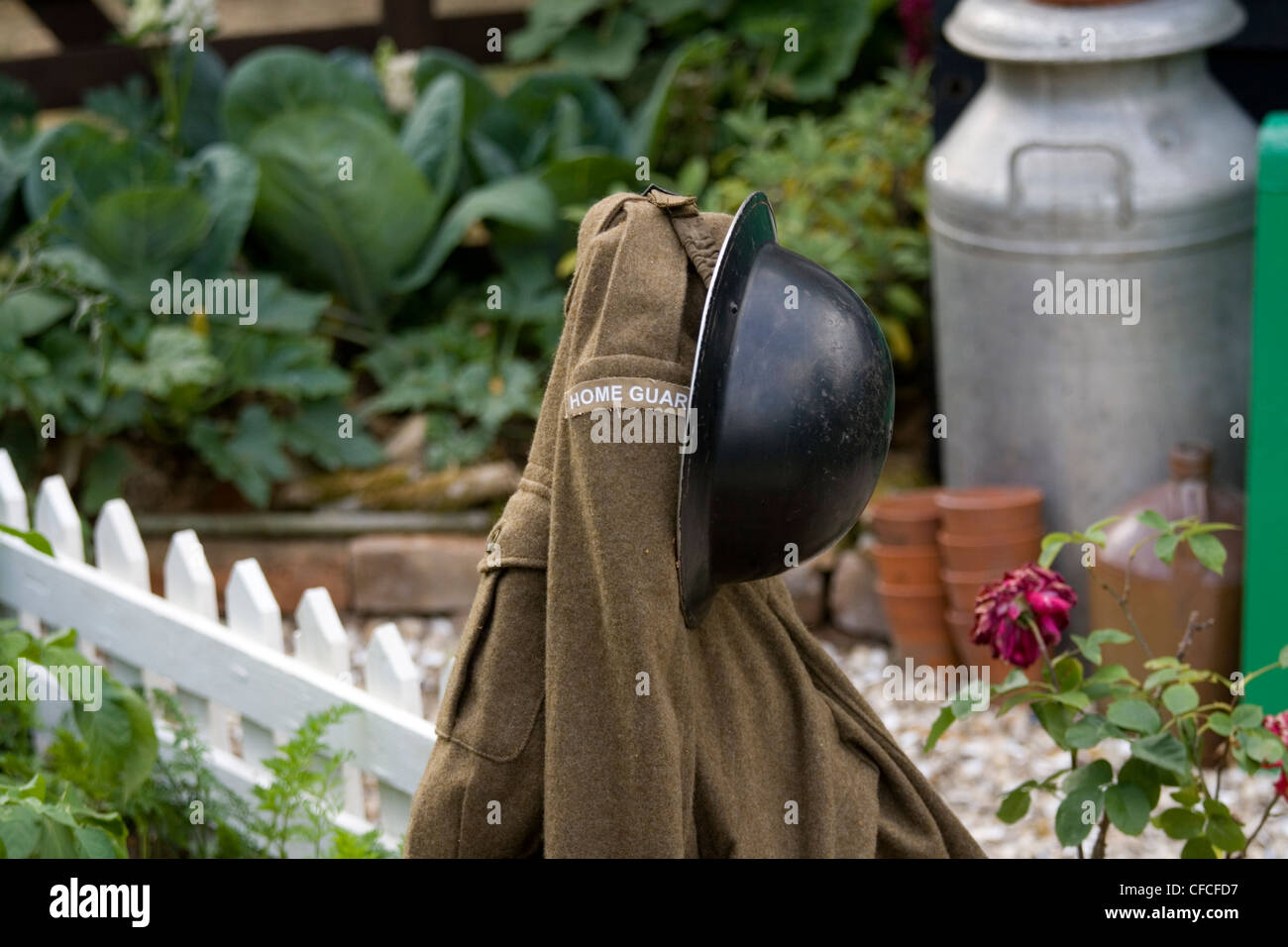 Part of a temporary garden at the Hampton Court Flower show, evoking ...