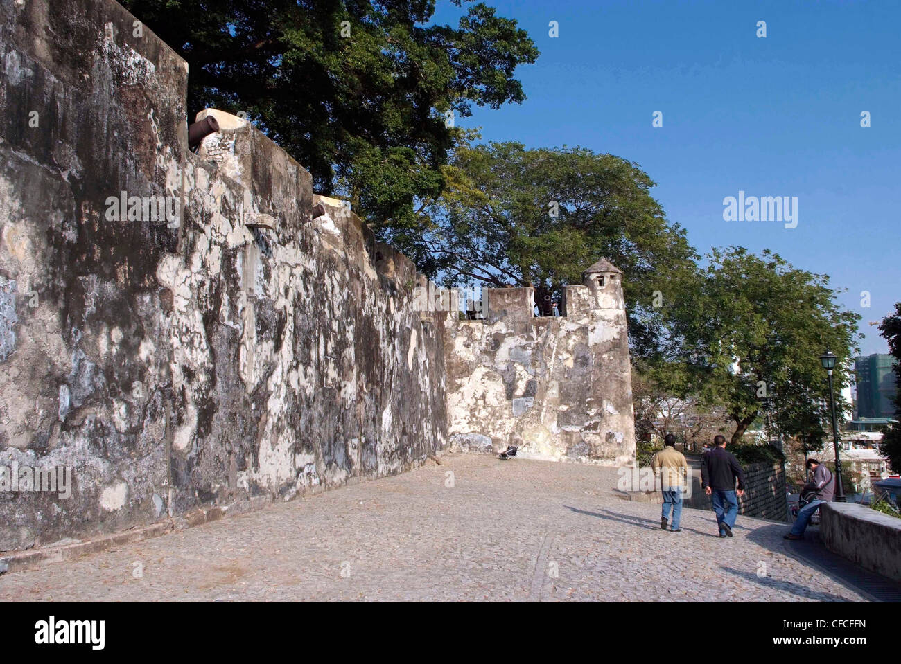 China Macau SAR Fortaleza do Monte (Portuguese for Mount Fortress Stock ...