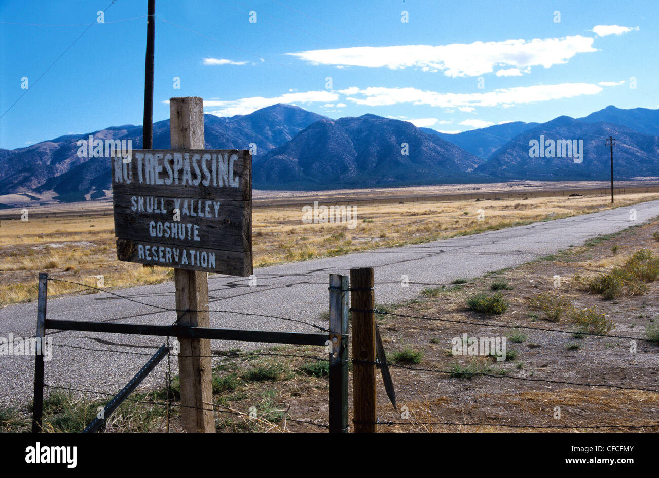 Skull valley reservation hi-res stock photography and images - Alamy