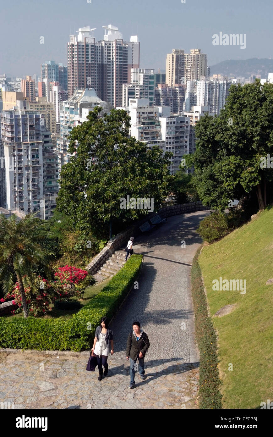 CHINA - MACAU SAR Guia Hill Municipal Park Stock Photo - Alamy