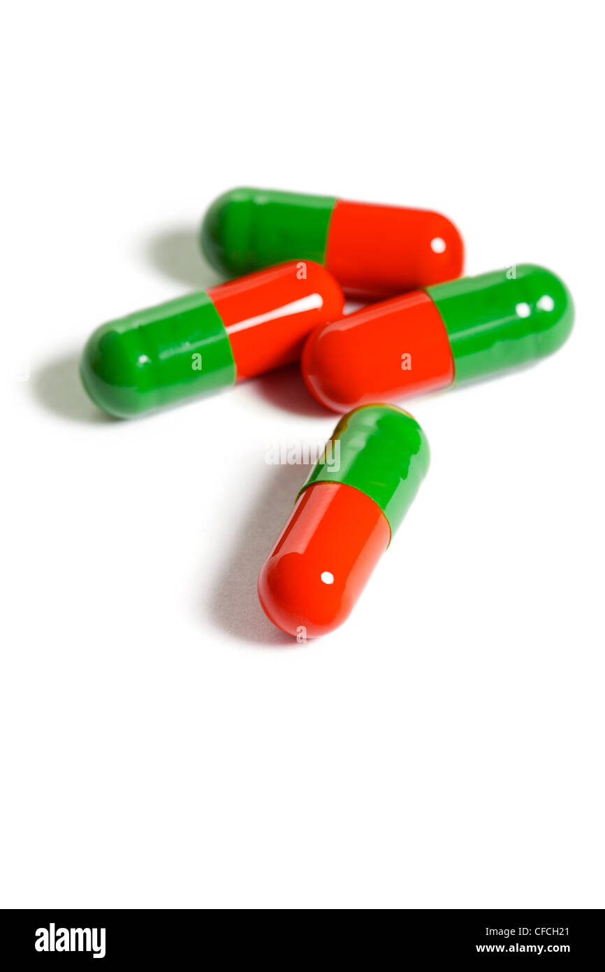 Capsules, concept for Healthcare And Medicine Stock Photo - Alamy
