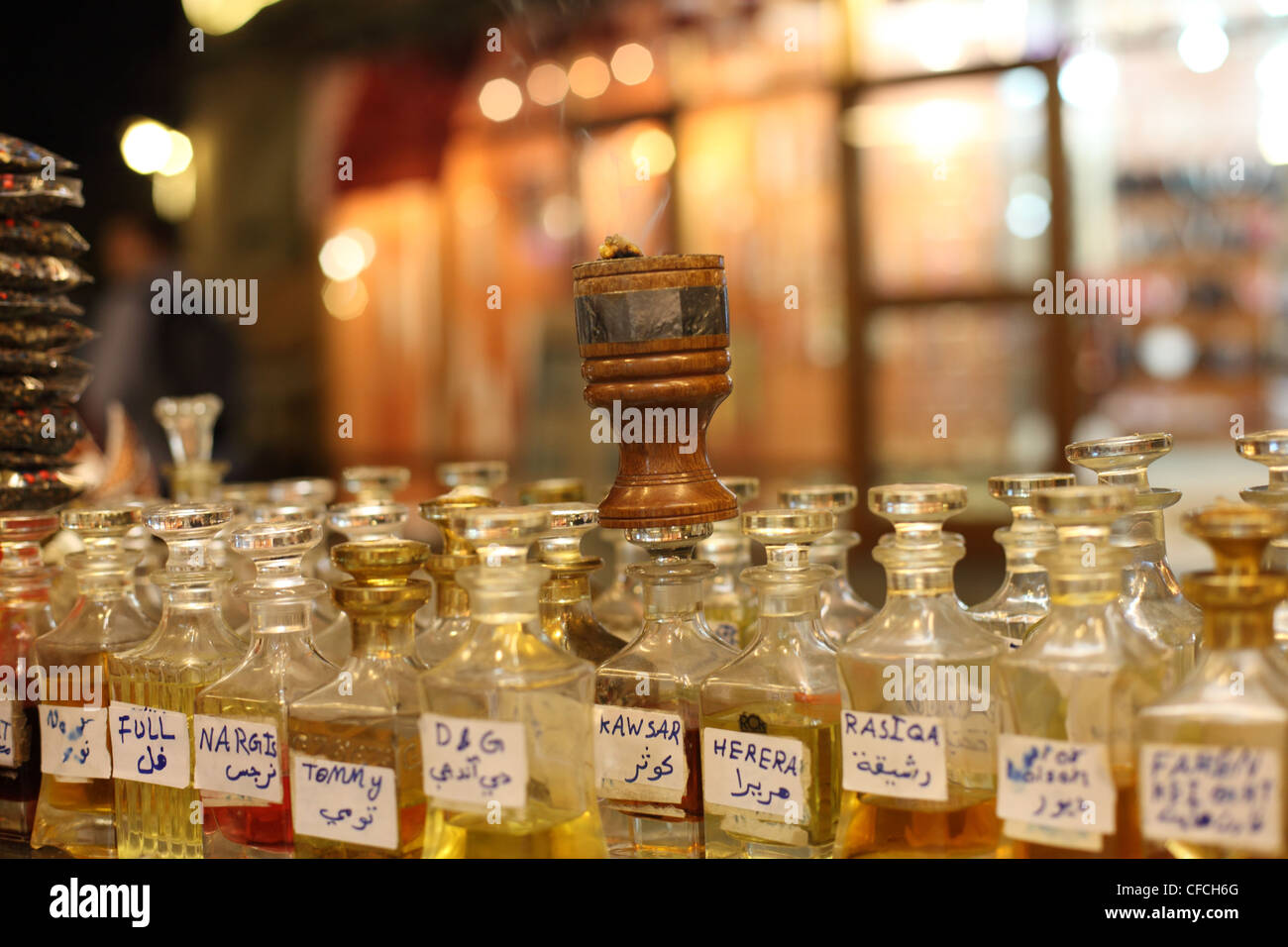 Arabic incense choice at the Souq Waqif in Doha, Qatar Stock Photo - Alamy