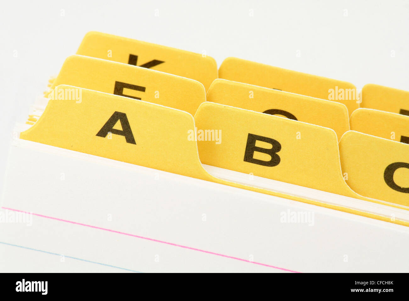 File divider hi-res stock photography and images - Alamy