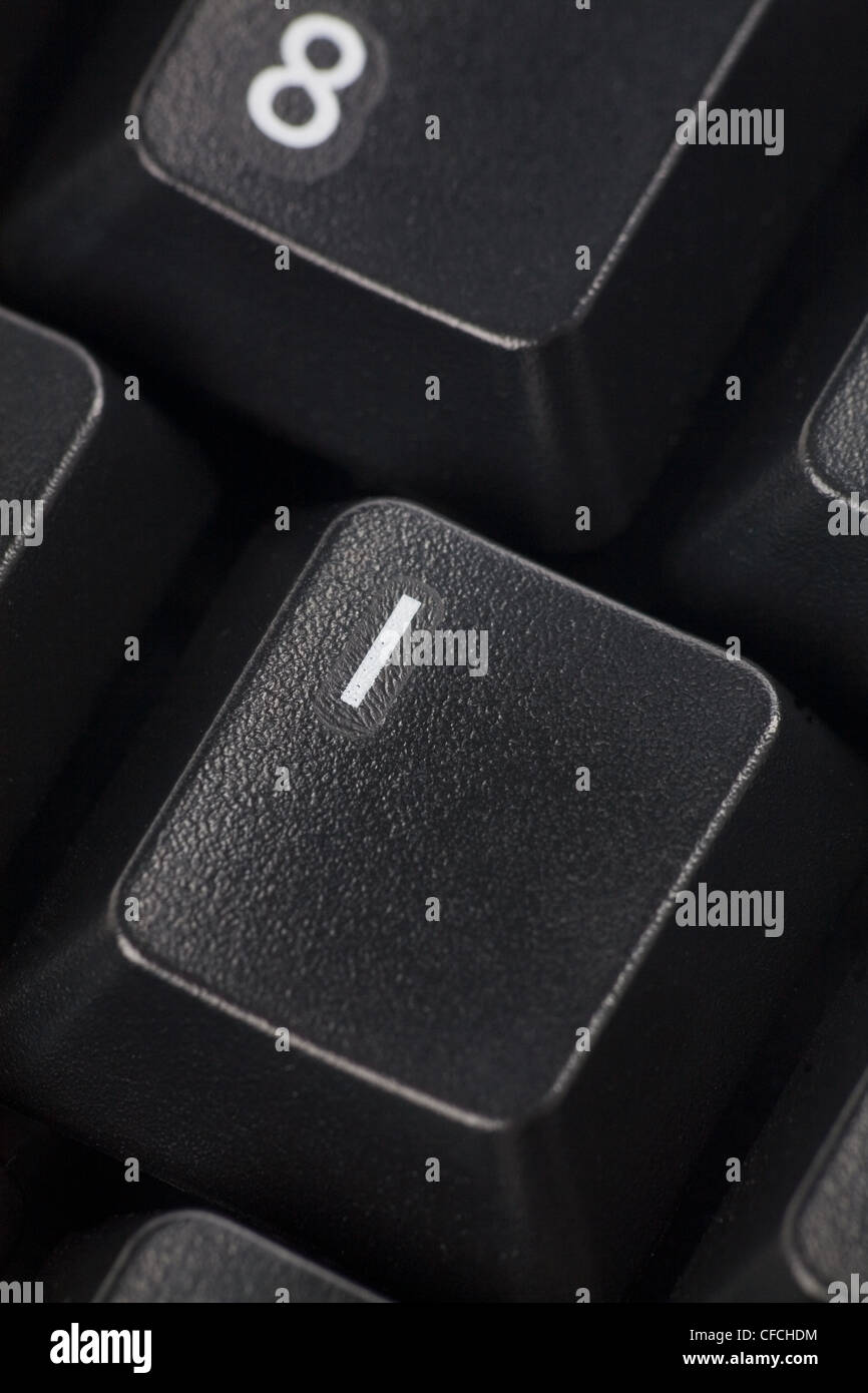 black computer keyboard close up Stock Photo - Alamy