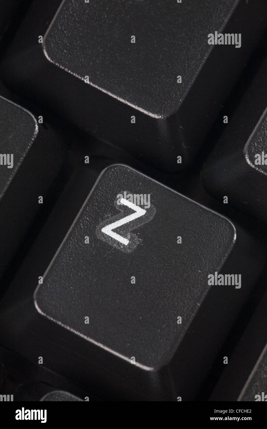 black computer keyboard close up Stock Photo - Alamy