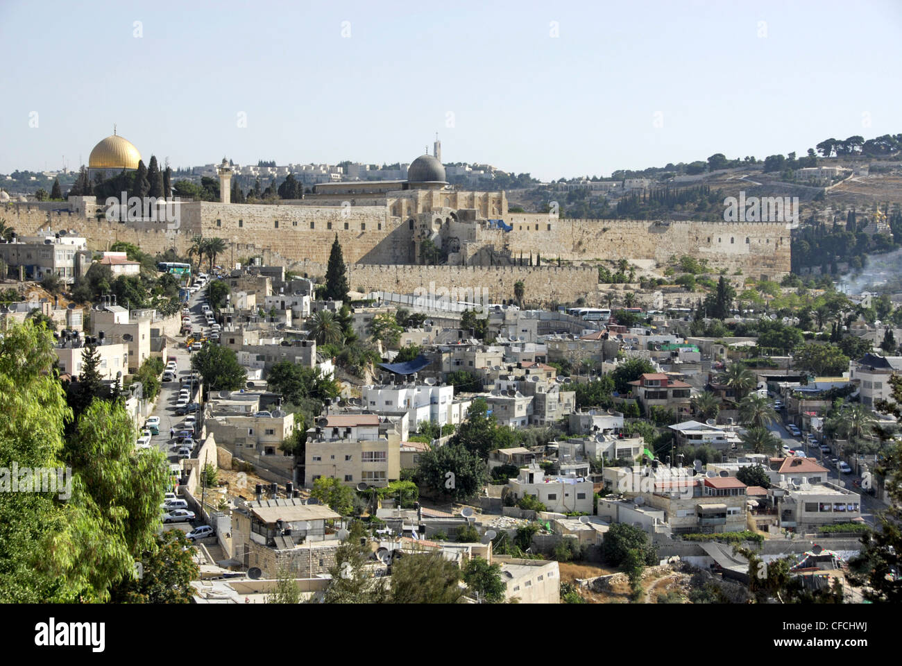 Jerusalem israel from mt hi-res stock photography and images - Alamy