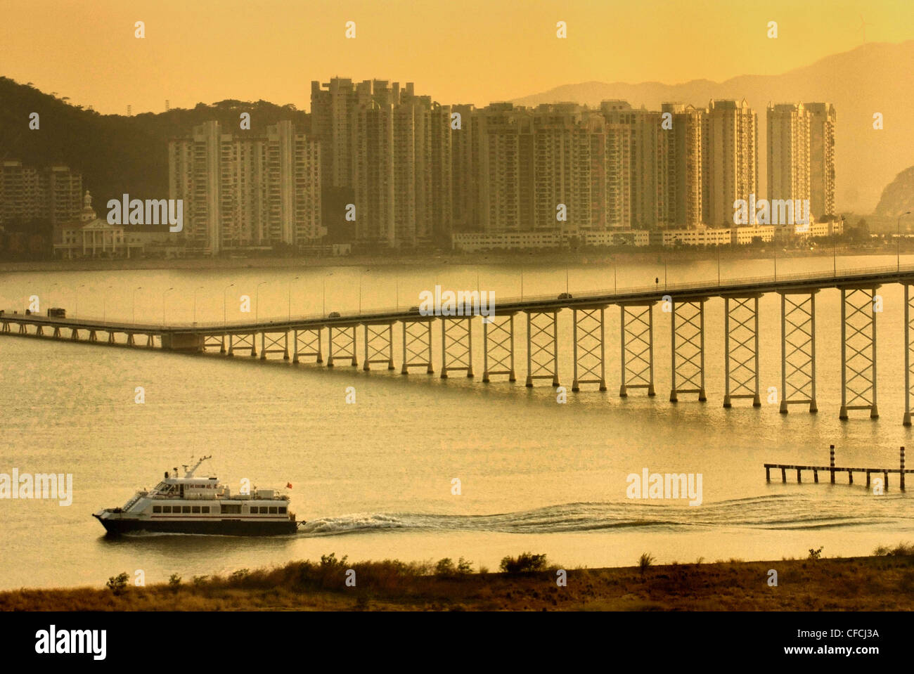 CHINA - MACAU SAR Macau / Taipa Bridge Stock Photo - Alamy