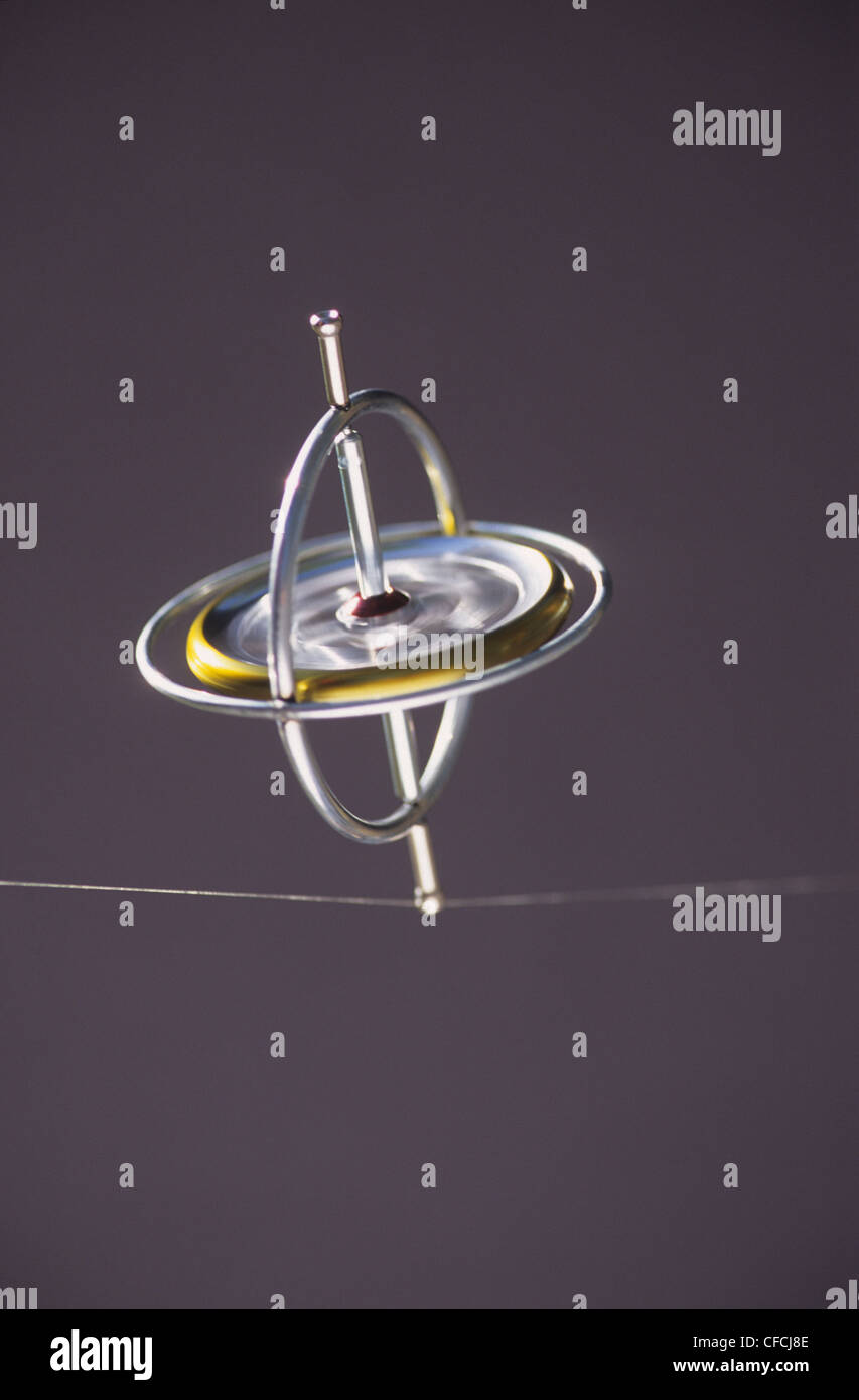 A Gyroscope in action Stock Photo - Alamy