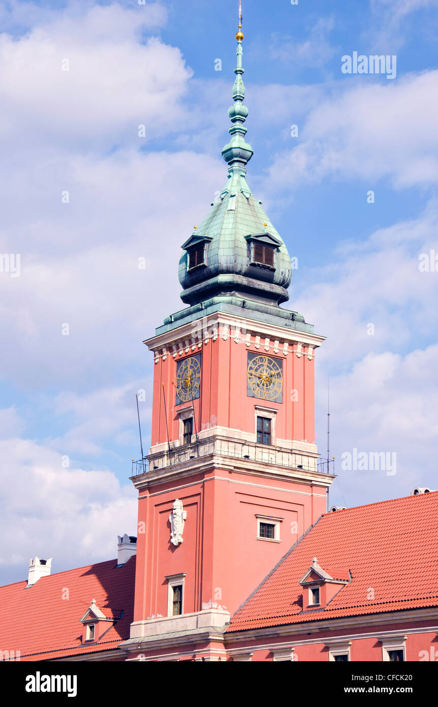 Warsaw clock tower hi-res stock photography and images - Alamy