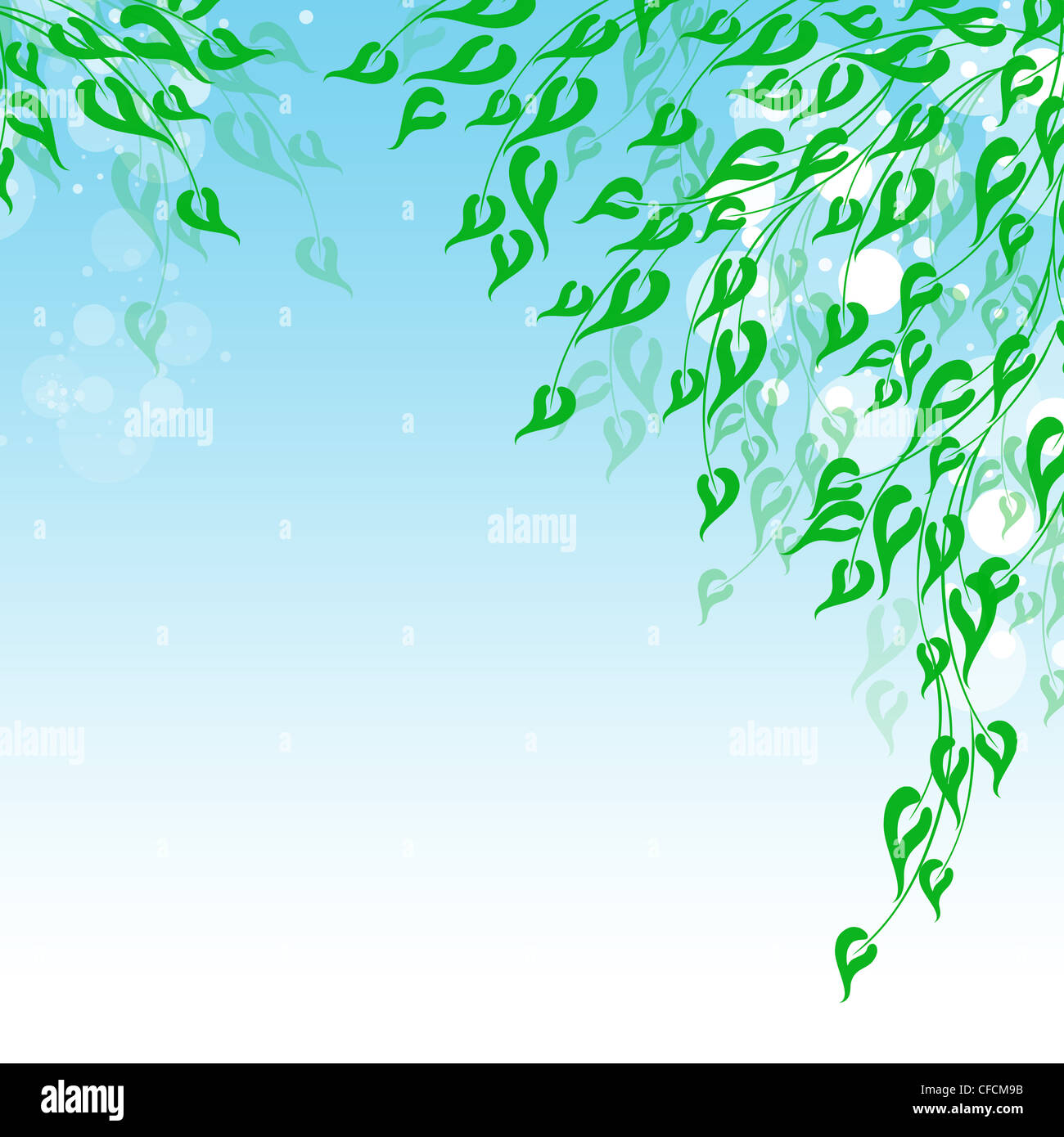 Beautiful background of spring green Stock Photo - Alamy