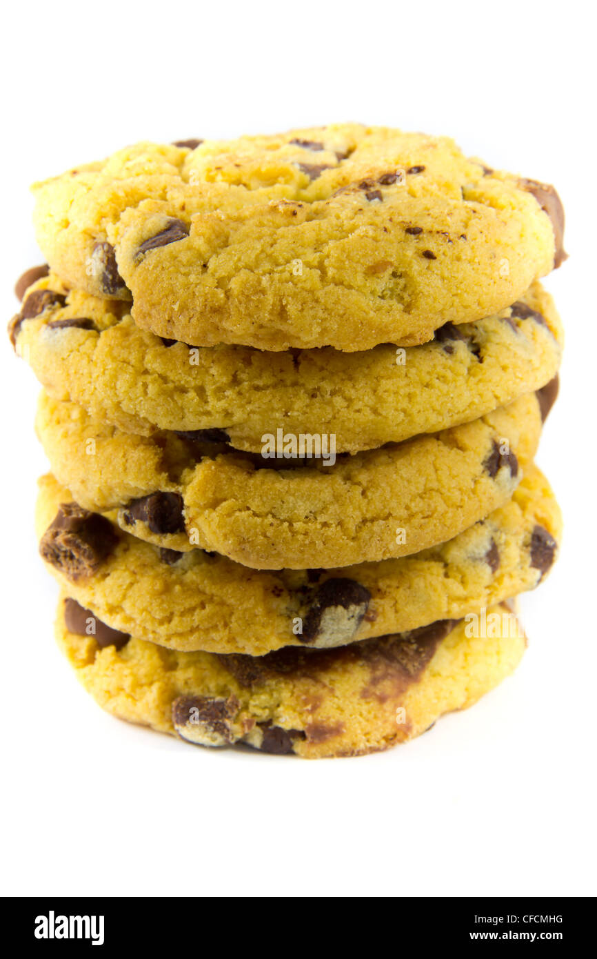 A picture of a single bunch of chocolate cookies Stock Photo - Alamy