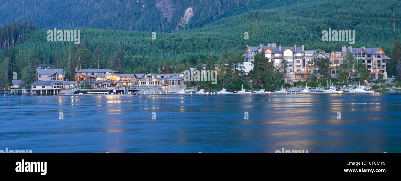 The luxurious five star Sonora Resort, Central coast. Sonora Island ...