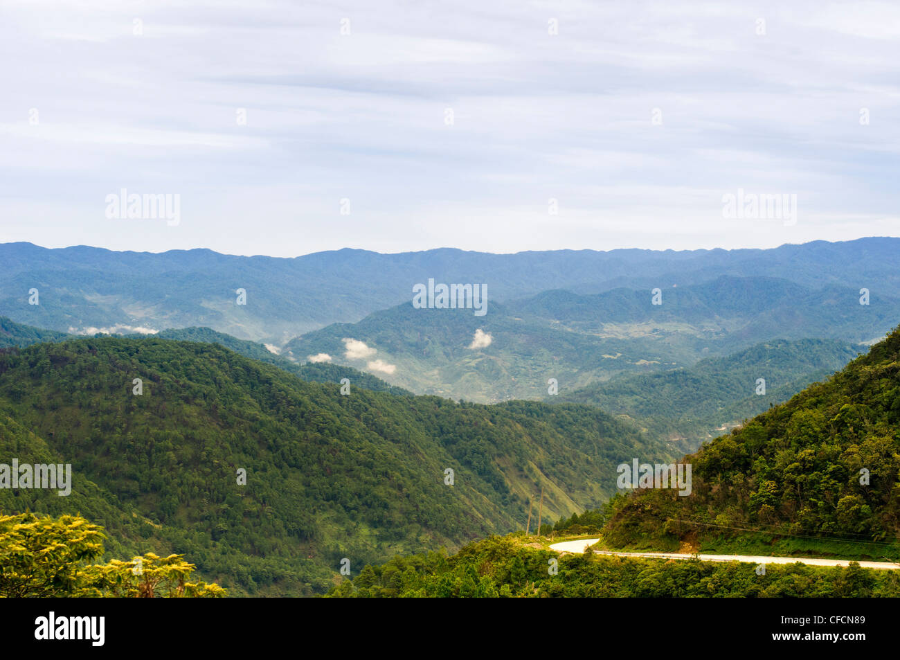 Philippines mountain pass hi-res stock photography and images - Alamy
