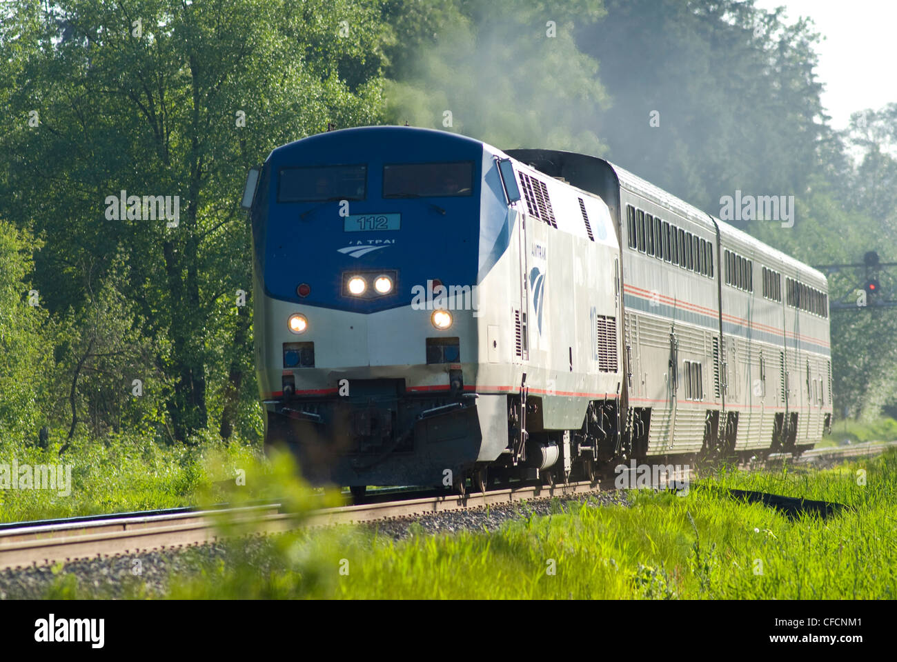 Amtrak cascades train hi-res stock photography and images - Alamy
