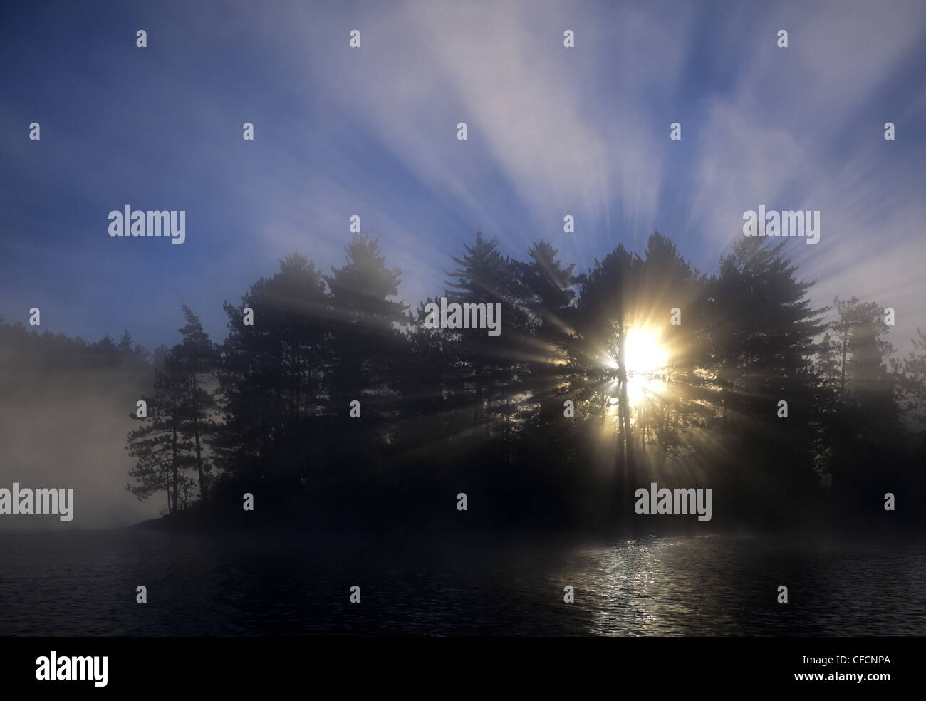 Opeongo Lake Sunrise, Algonquin Park,Ontario, Canada Stock Photo - Alamy
