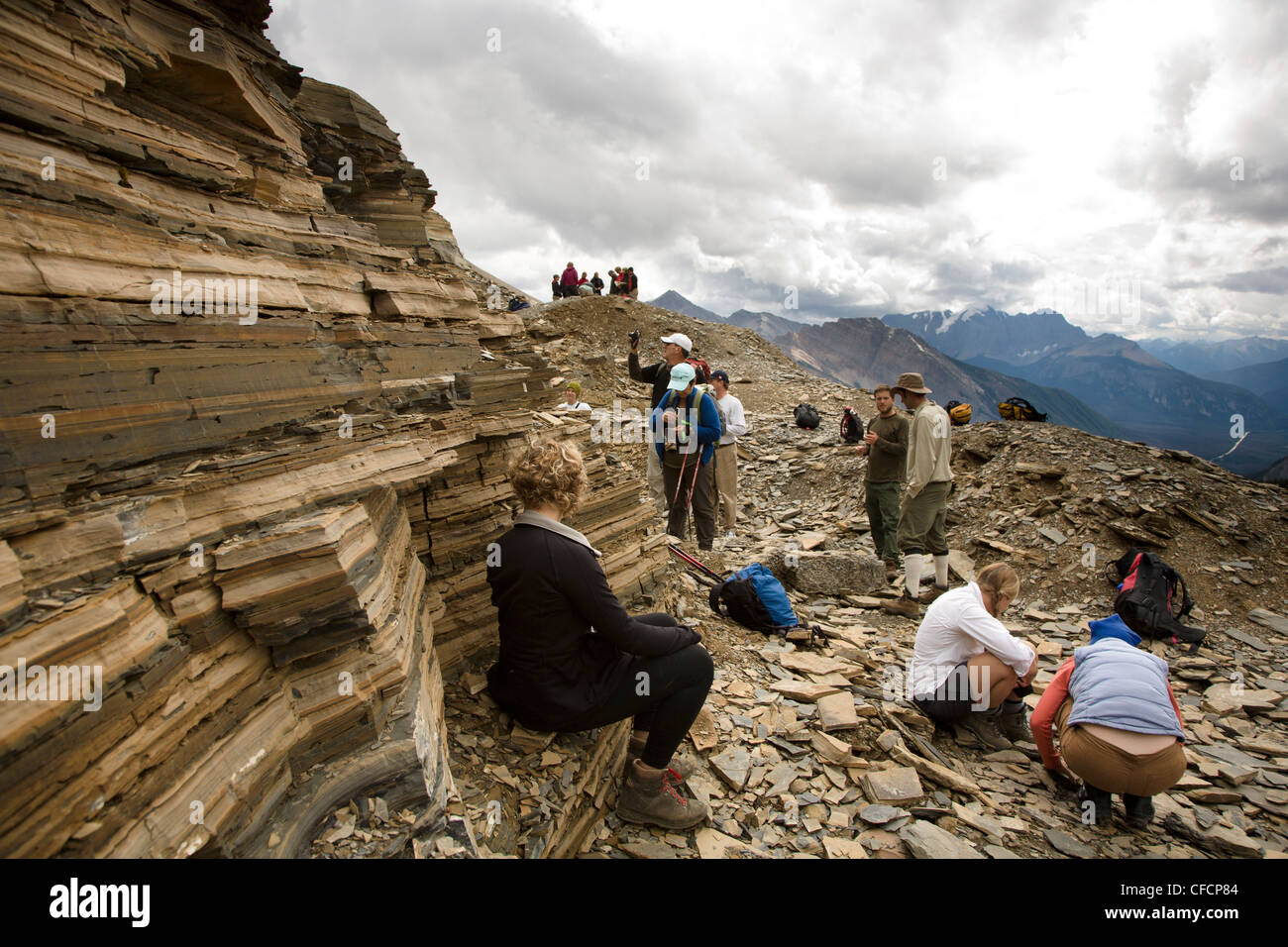 Burgess shale british columbia hi-res stock photography and images - Alamy