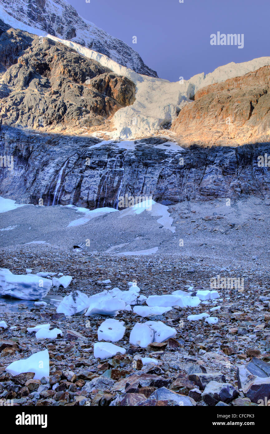 Mt. Edith Cavell with Angel Glacier, Jasper National Park, Alberta ...