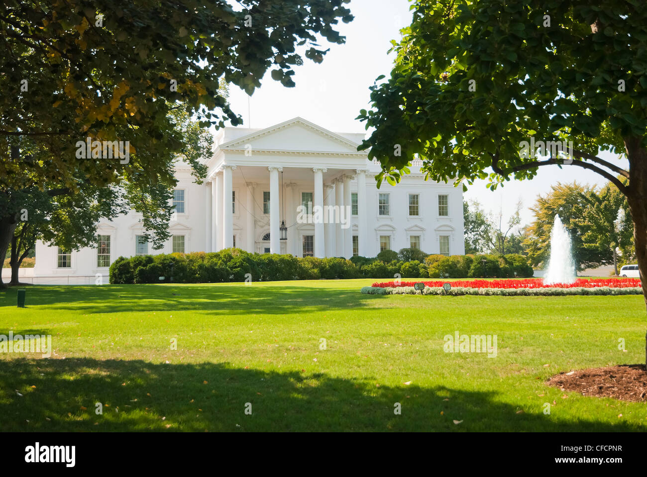 The White House in Washington D.C., the North Gate Stock Photo - Alamy