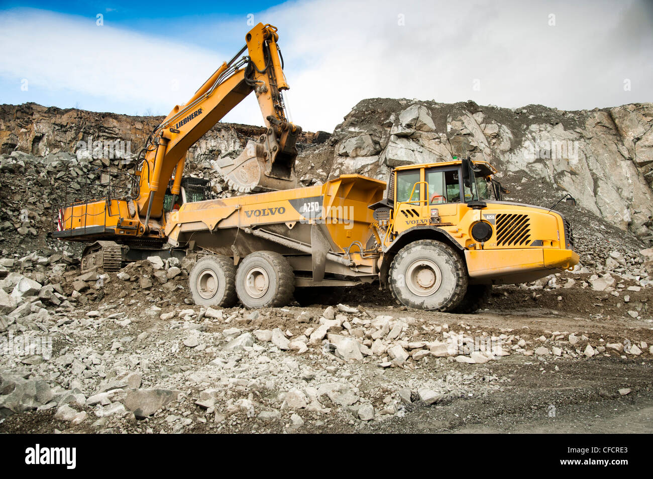 Quarry Truck Uk Stock Photos & Quarry Truck Uk Stock Images - Alamy