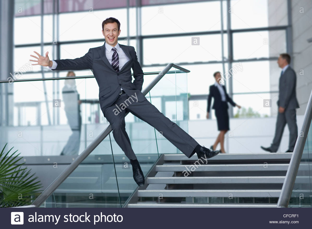Sliding Down Railing Stock Photos & Sliding Down Railing Stock Images ...