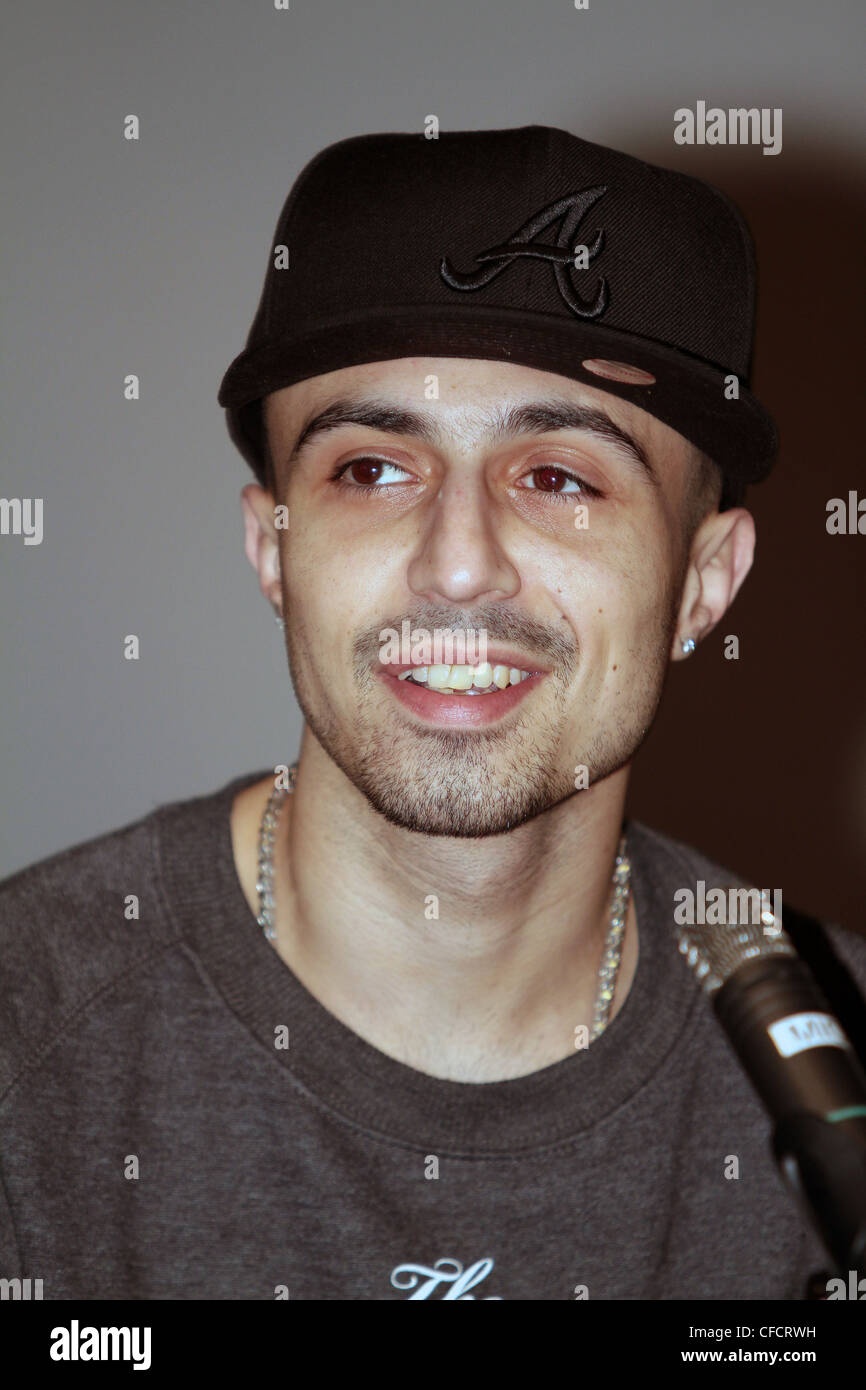 Cast and crew of the British urban movie SKET Stock Photo - Alamy