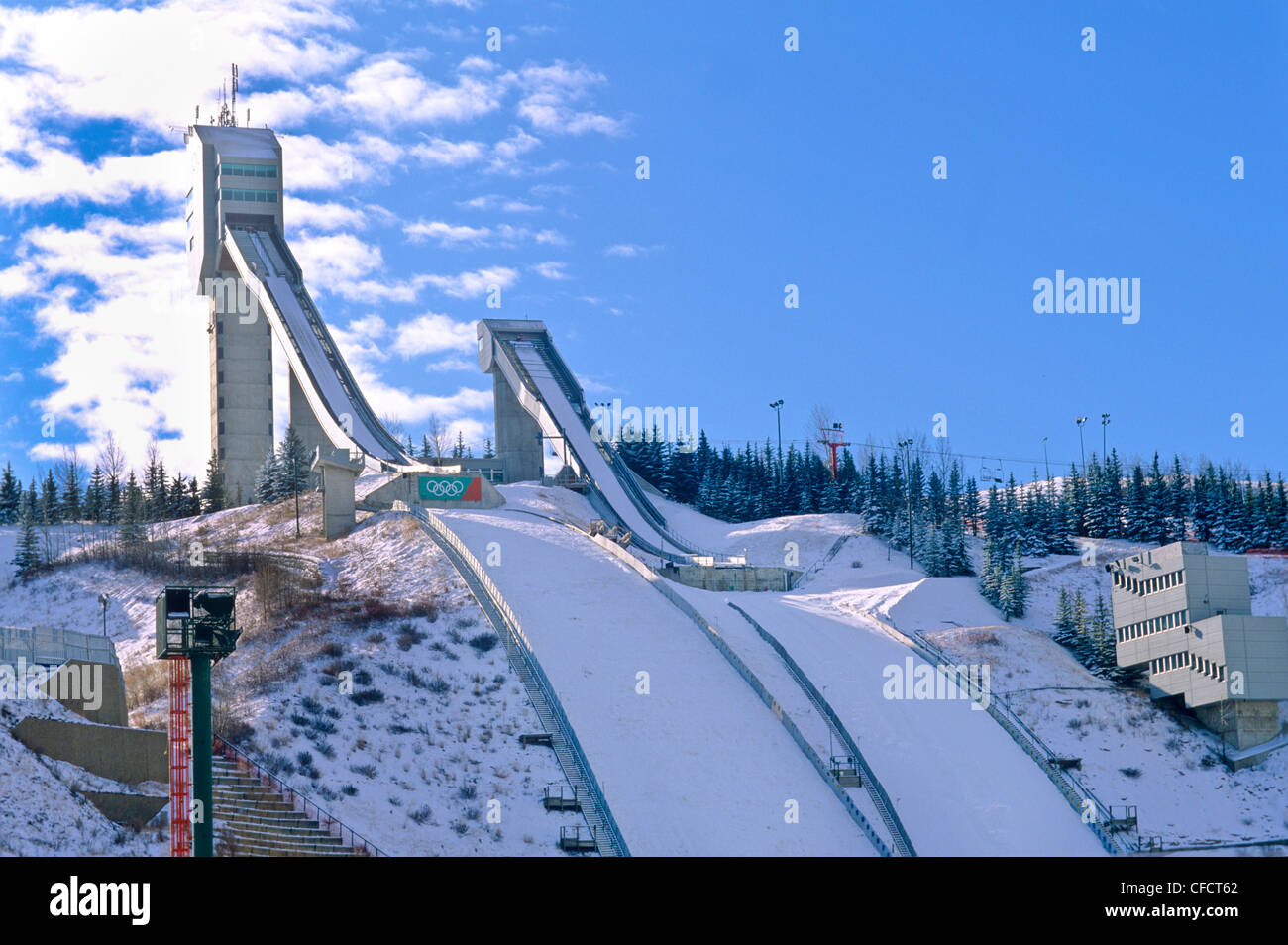 Olympic Village, Calgary, Alberta, Canada Stock Photo - Alamy