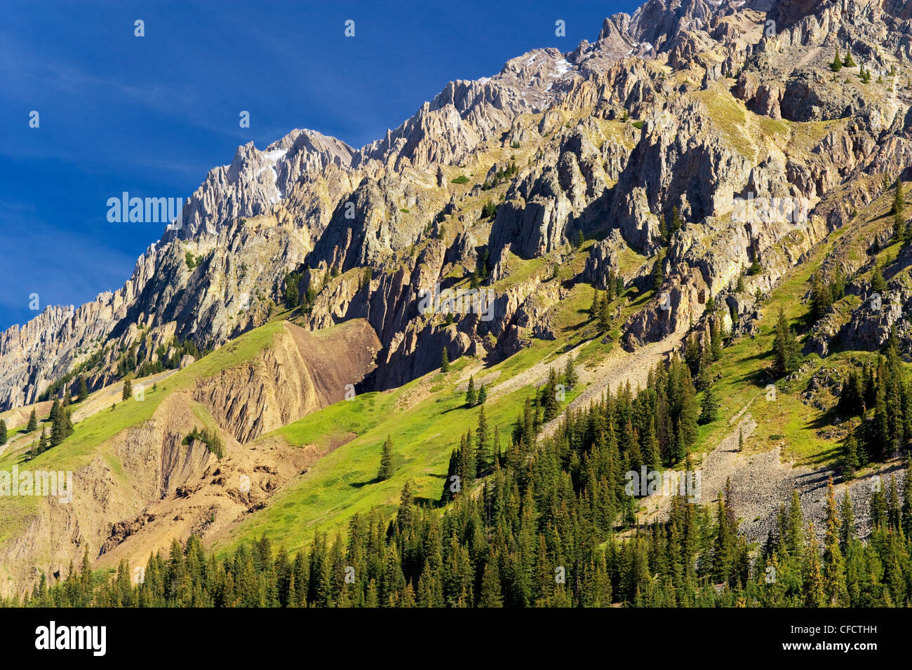 Elbow Pass, Peter Lougheed Provincial Park, Alberta, Canada Stock Photo ...