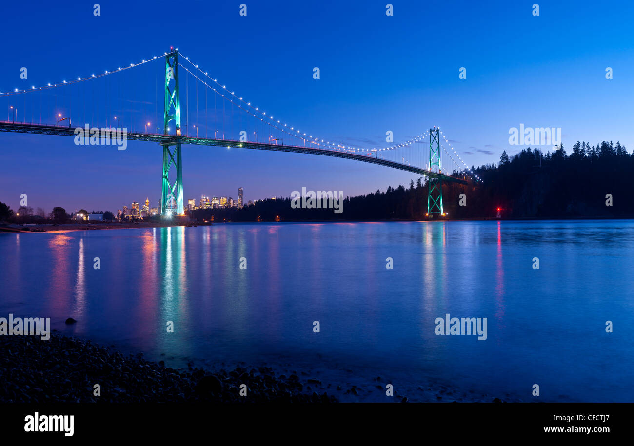 Lions Gate Bridge, Vancouver, British Columbia, Canada Stock Photo - Alamy