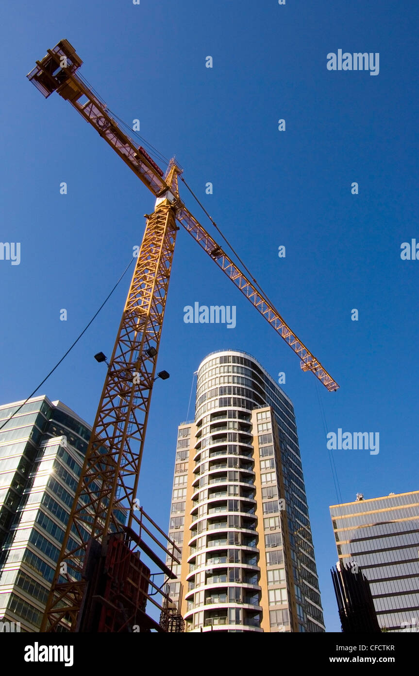 Construction site, Vancouver, British Columbia, Canada Stock Photo - Alamy